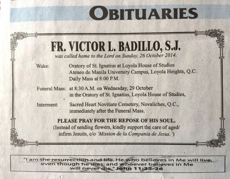 Obituary Philippines 2024 Norah Abagail Obituary Philippines 2024 Norah Abagail